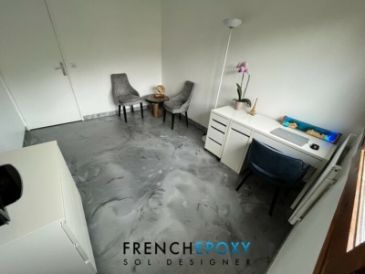 Sol résine epoxy pour maison et extérieurs- Sol industriel